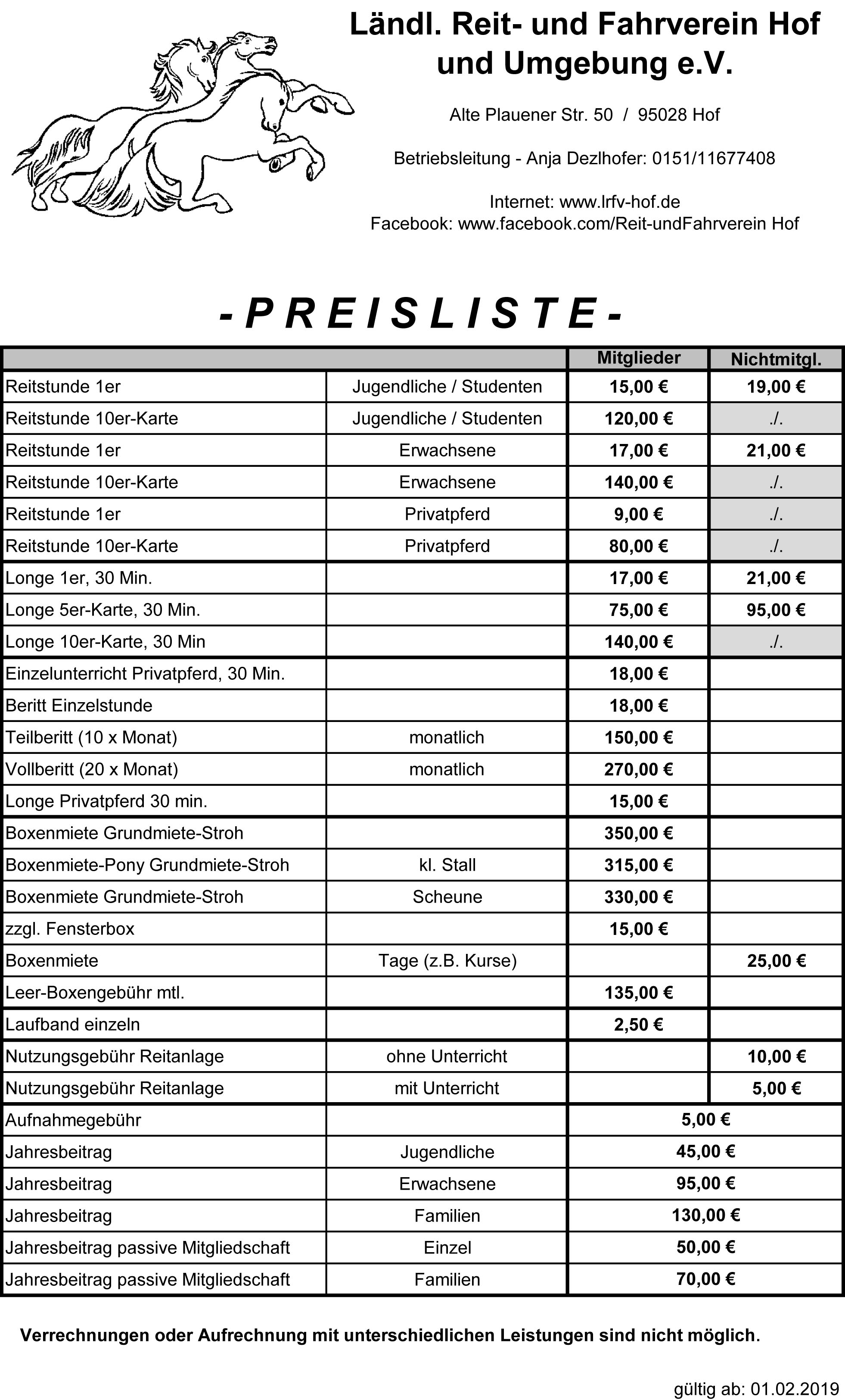 LRFV-Hof - Über uns
